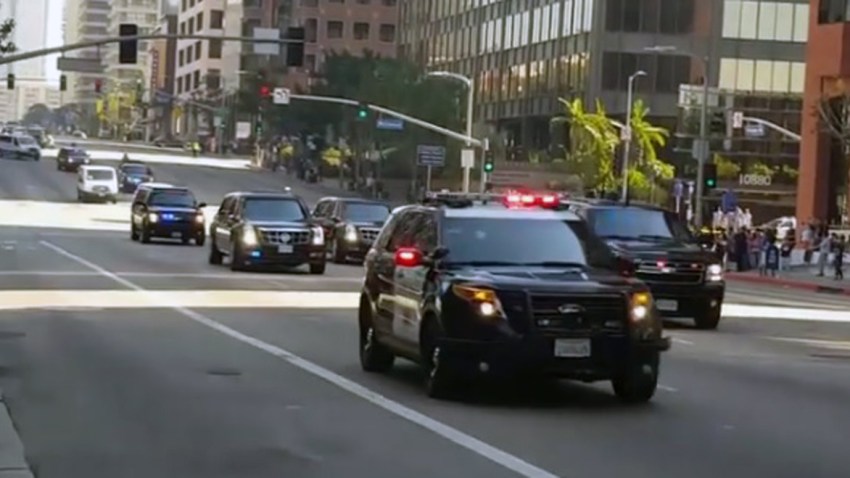Motorcycle Officer Assigned to President’s Motorcade Crashes on 405 ...