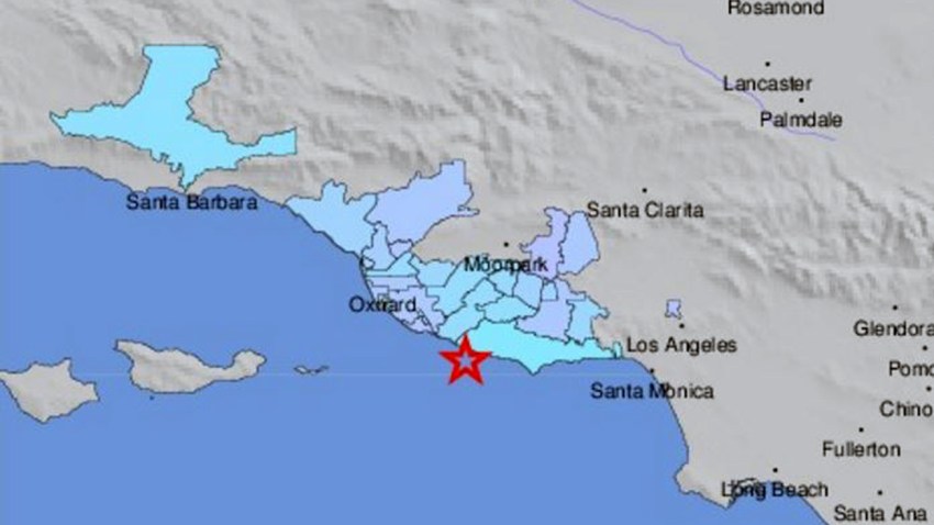 Magnitude-3.3 Earthquake Off Malibu Coast Shakes Part of LA, Ventura ...