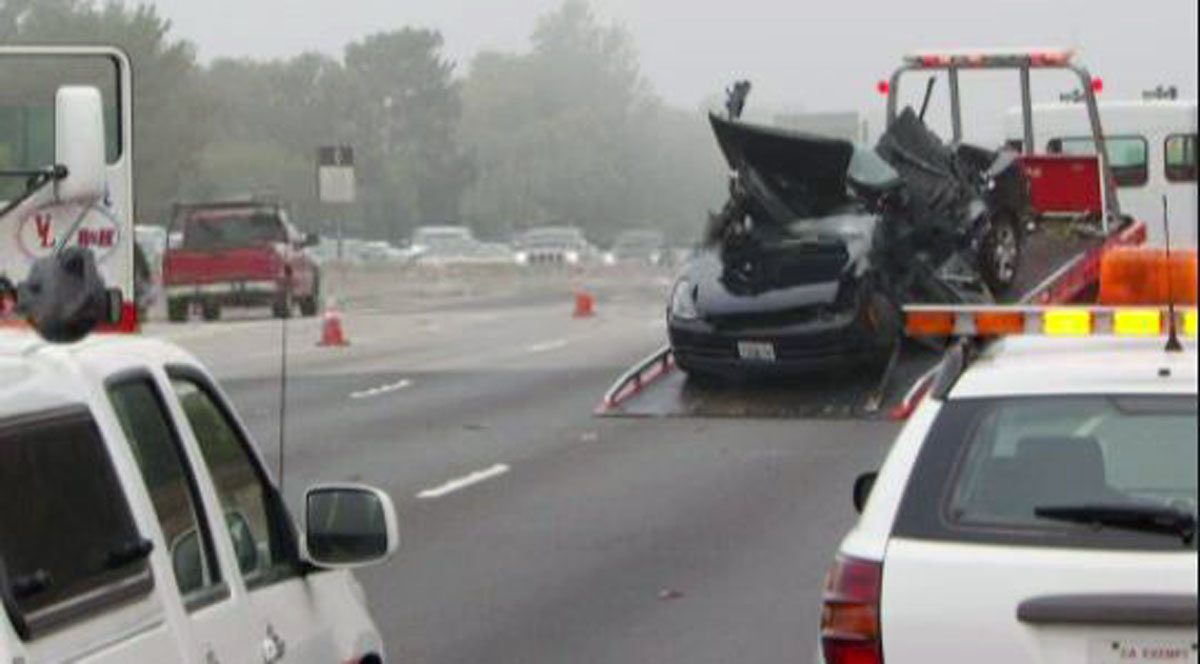 One Killed In Crash On 405 Freeway Nbc Los Angeles