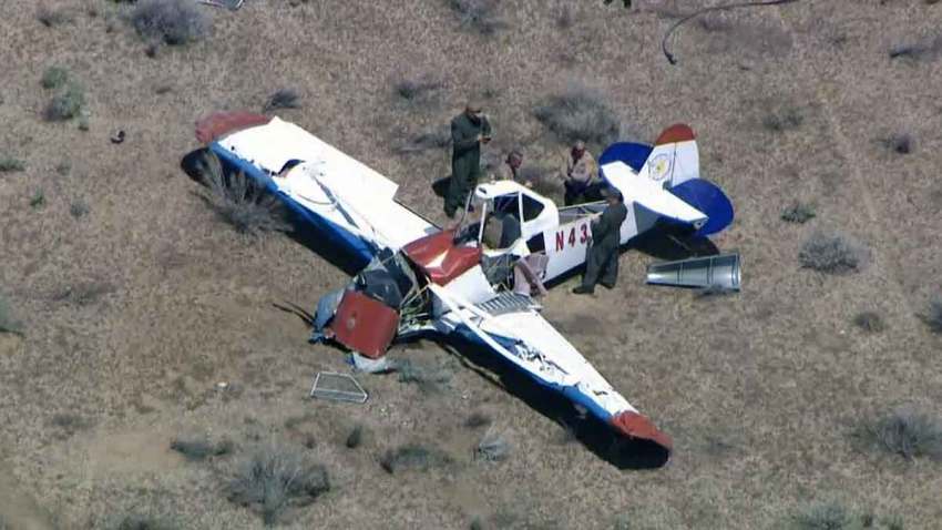 One Killed in High Desert Plane Crash – NBC Los Angeles