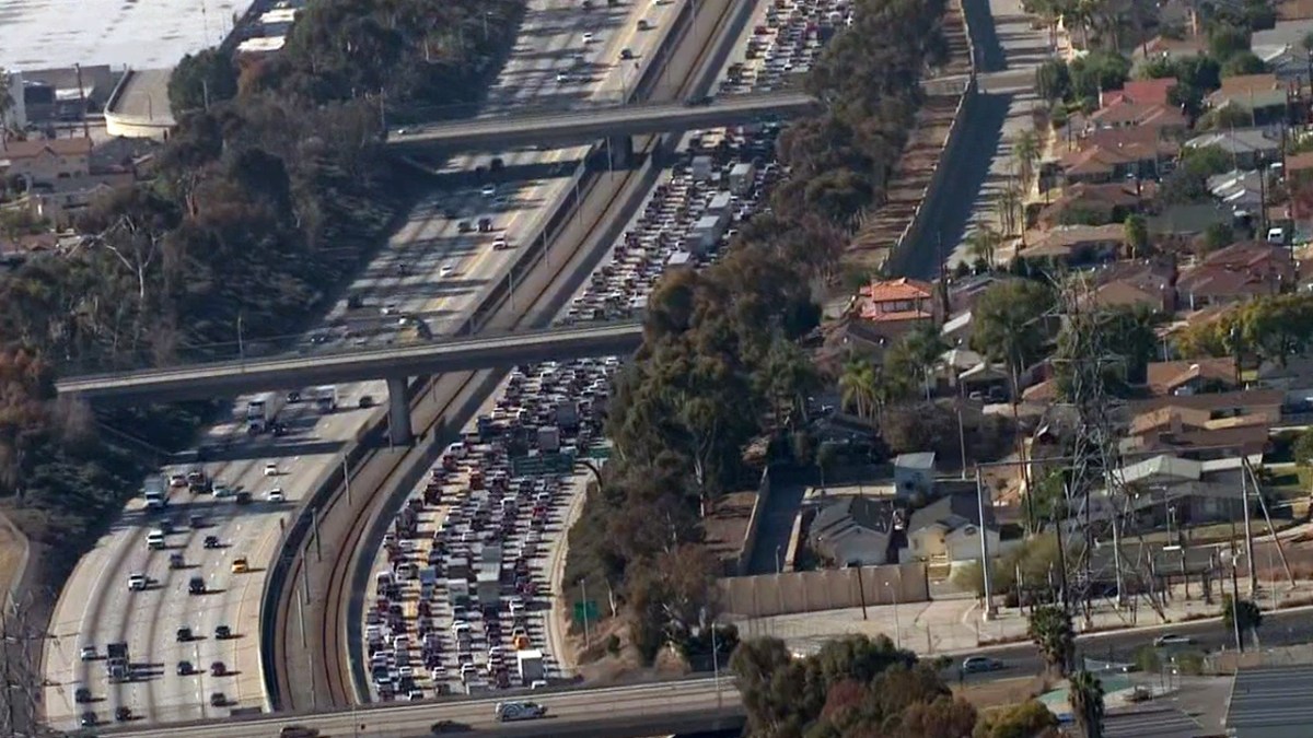 WB 105 Freeway Reopens in Hawthorne – NBC Los Angeles