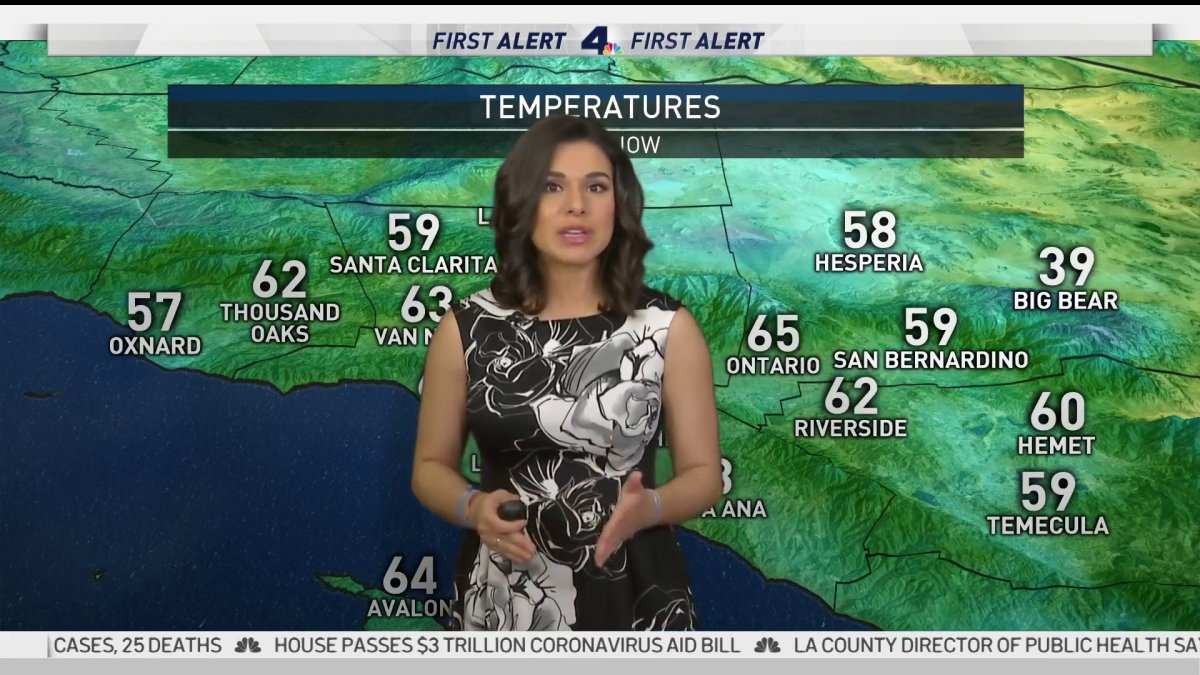 First Alert Forecast: Rain is On the Way – NBC Los Angeles