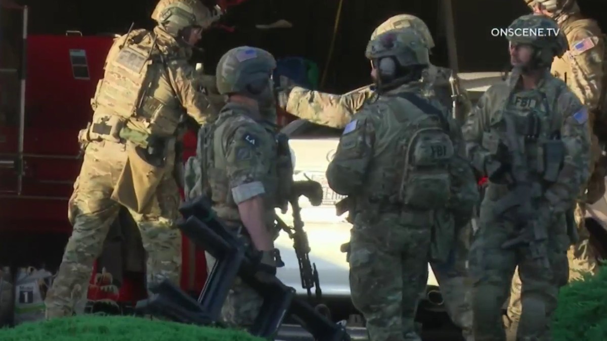 FBI Raids Home in Irvine – NBC Los Angeles