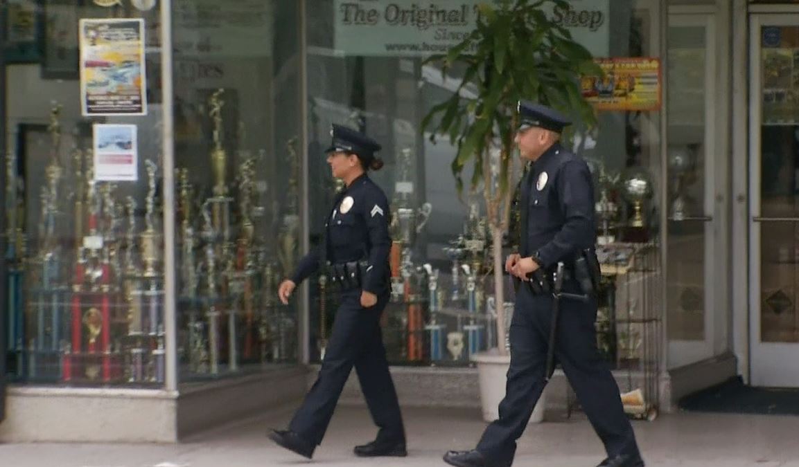 LAPD Foot Patrols Take Community Policing “to the Next Level” – NBC Los ...