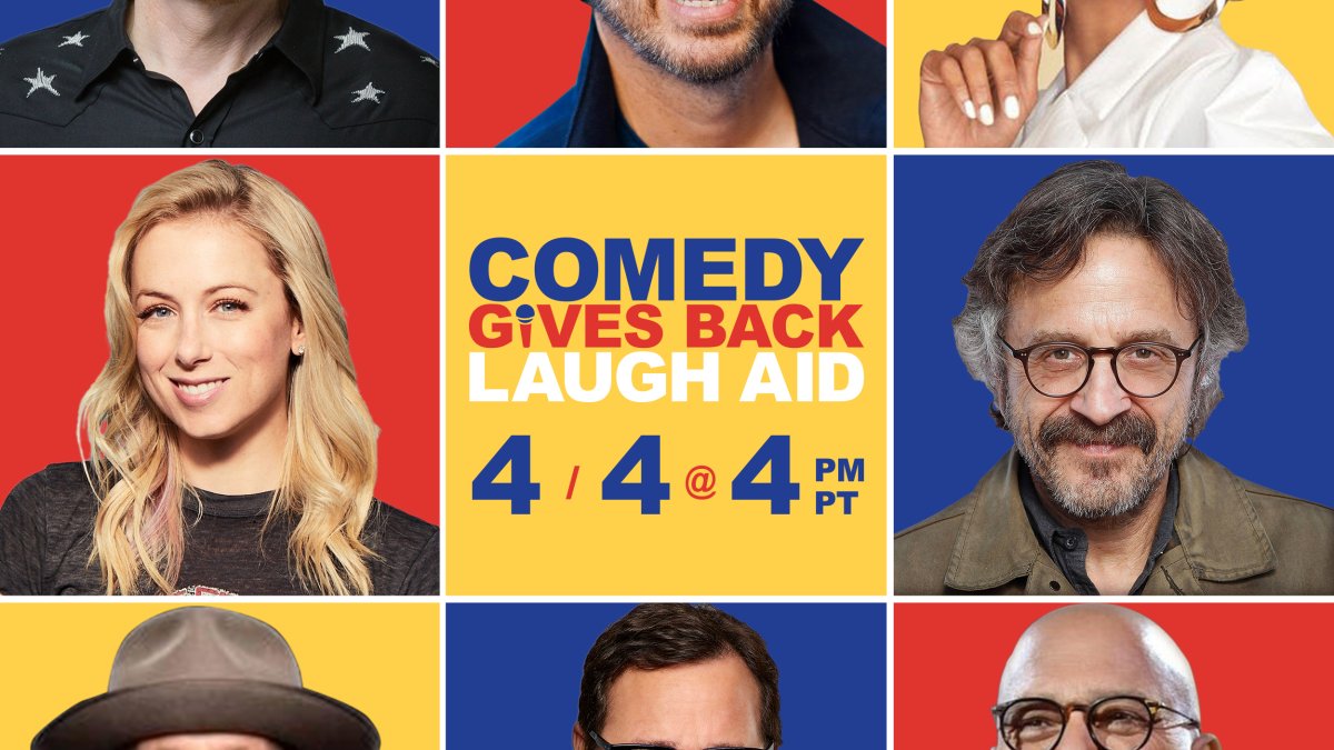 Celebrity Comedians Are Joining Forces to Help Peers with a Laugh Aid ...