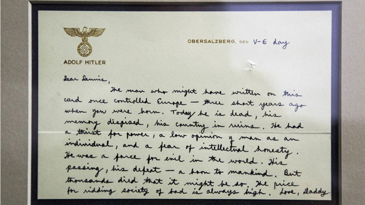 CIA Museum Has Letter on Hitler’s Stationery – NBC Los Angeles