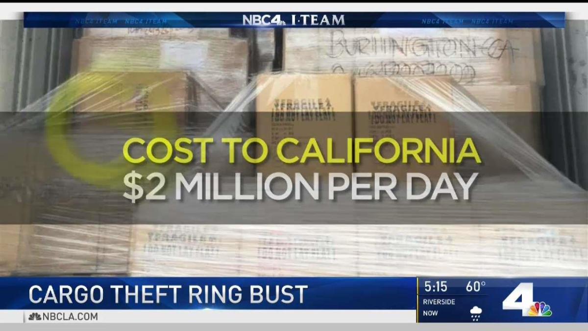 Cargo Theft Ring Busted – NBC Los Angeles