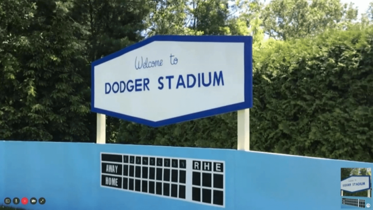 Video: Diehard Dodgers’ Fan Builds Replica of Dodger Stadium in ...