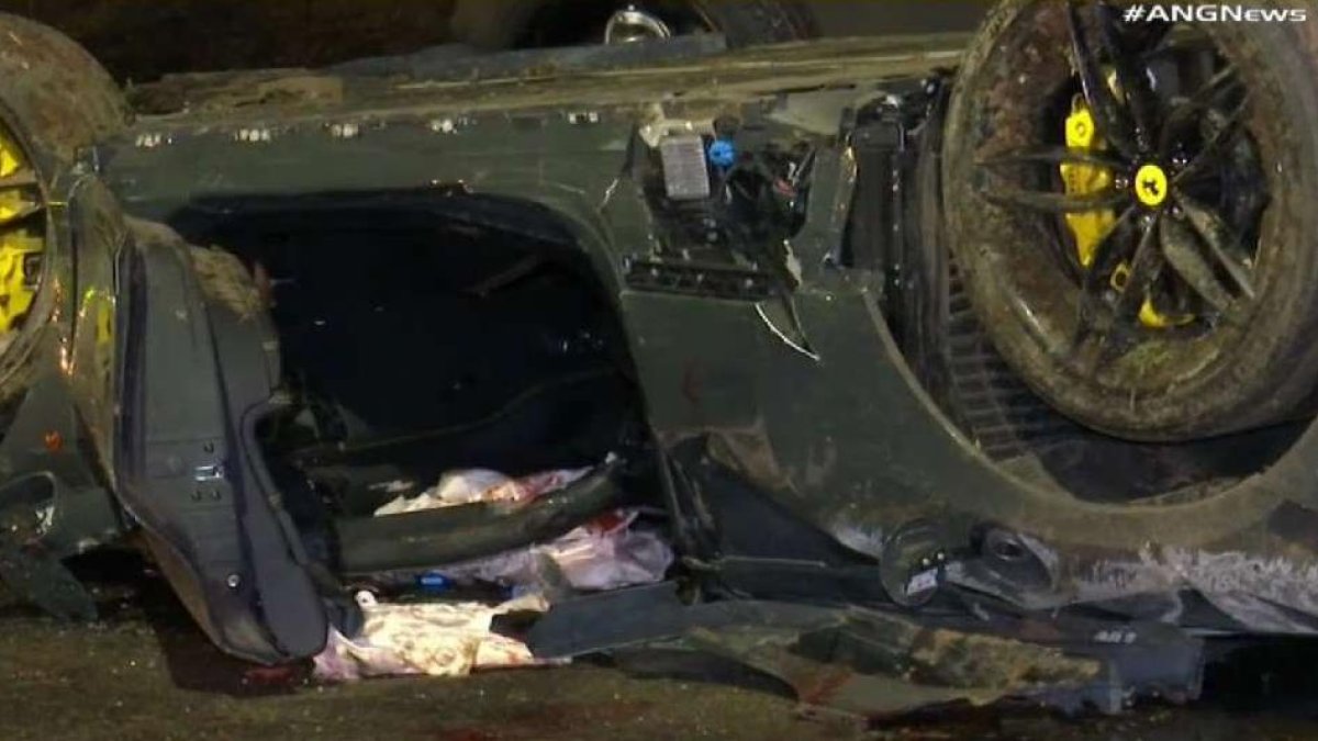 Two Injured, One Critically, After Ferrari Rollover Crash on PCH – NBC ...