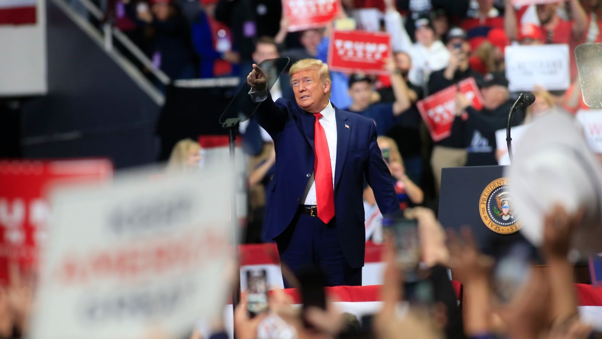 Trump Comeback Rally Features Empty Seats, Staff Infections – NBC Los ...