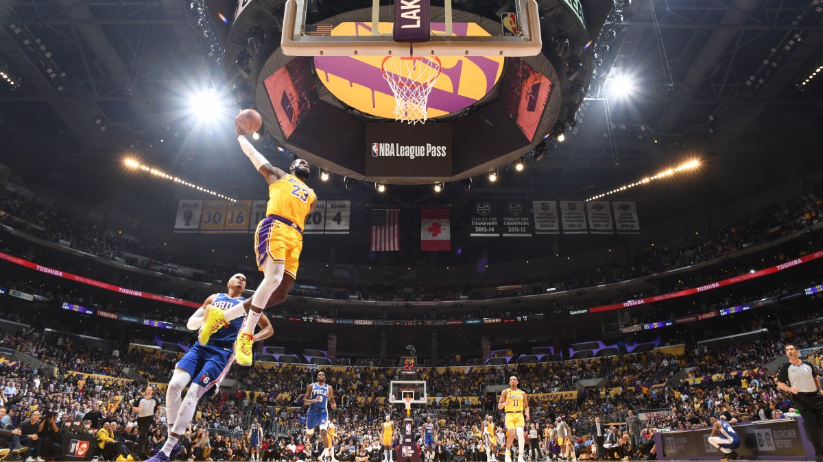 Anthony Davis Scores 37, Leads Lakers Past Sixers 120-107 – NBC Los Angeles