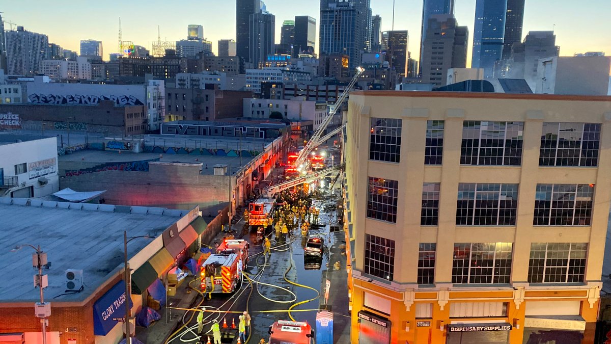 More Than 300 Charges Filed in Downtown LA Building Explosion and Fire ...