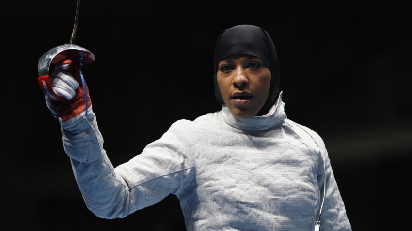 Muslim Fencer Ibtihaj Muhammad Makes Olympic History – NBC Los Angeles