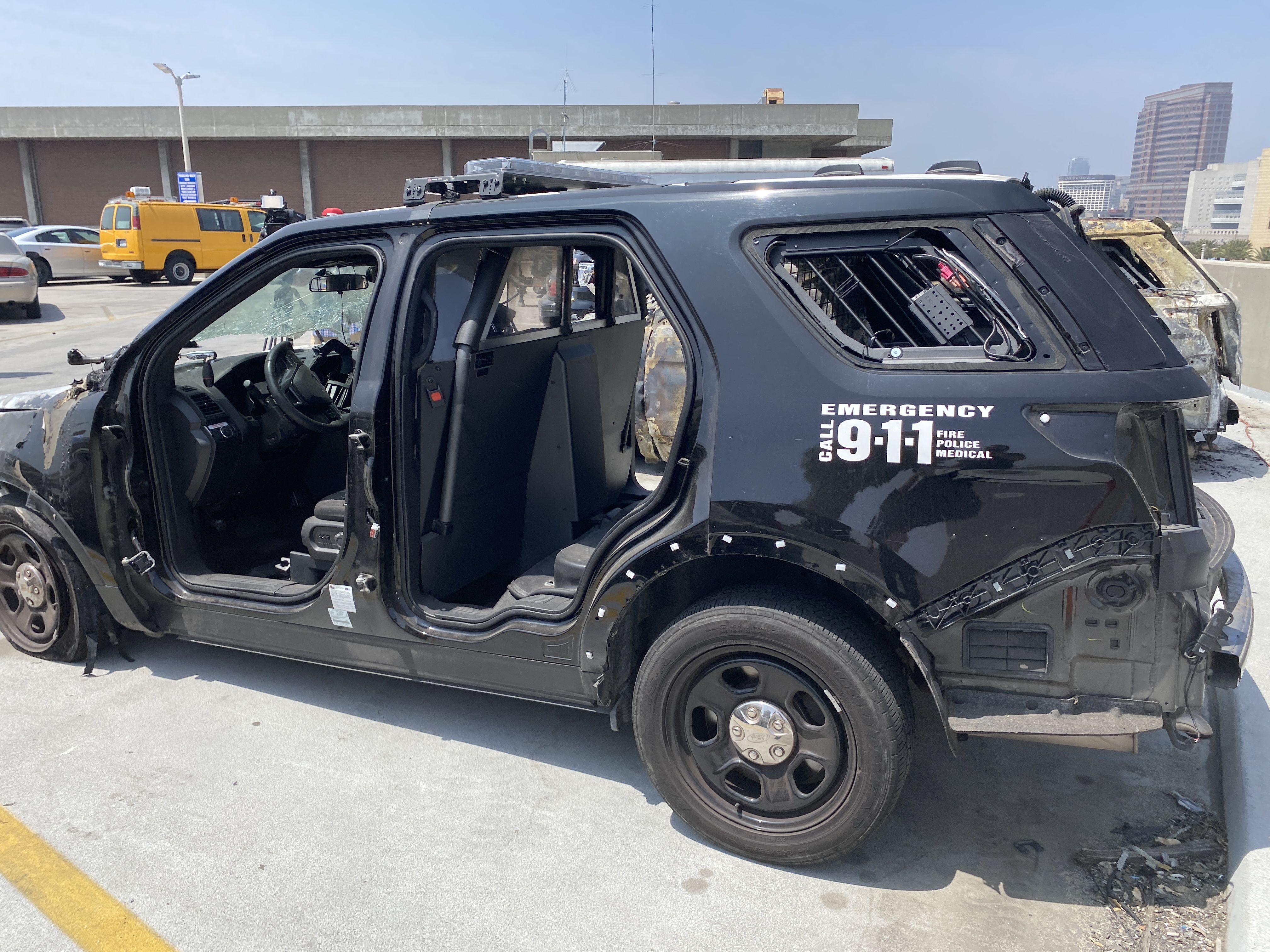LAPD Cars Damaged During Protests Cost $80,000 Each – NBC Los Angeles