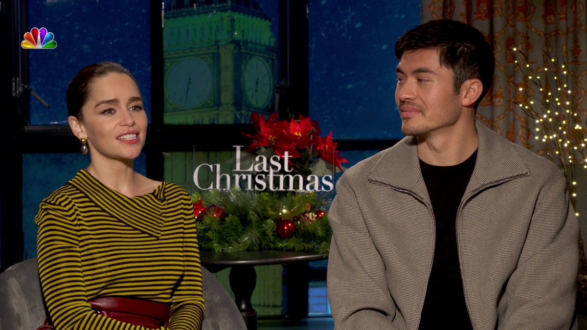 ‘Last Christmas’ cast on making a rom com. – NBC Los Angeles