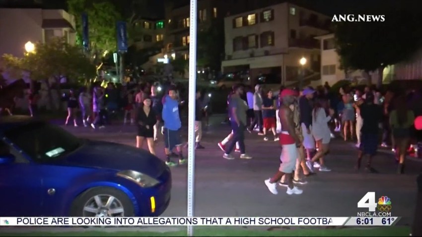 Police Disperse ‘Unruly’ Crowd at UCLA ‘Undie Run’ – NBC Los Angeles