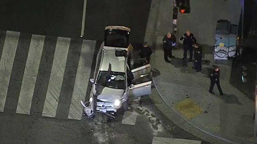 Police Pursuit in Long Beach Ends in Crash – NBC Los Angeles
