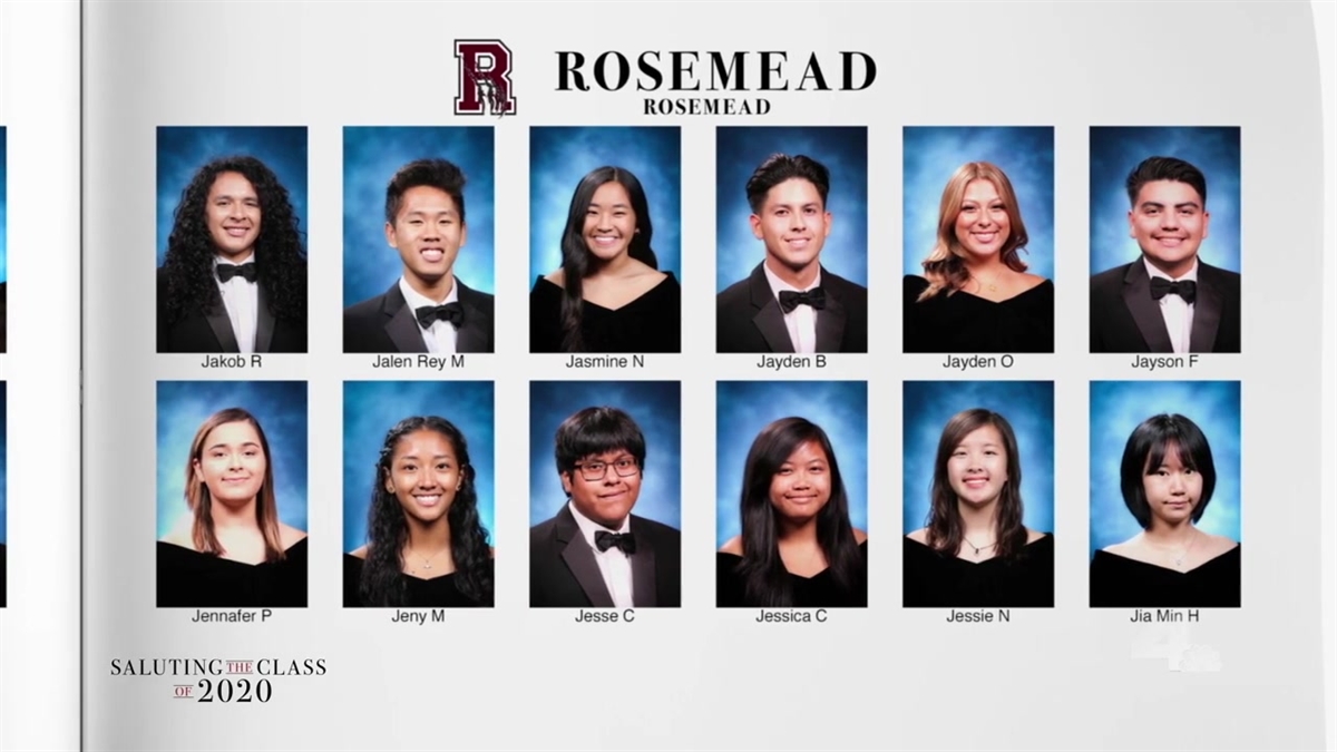 Saluting the Class of 2020 — Rosemead High School – NBC Los Angeles