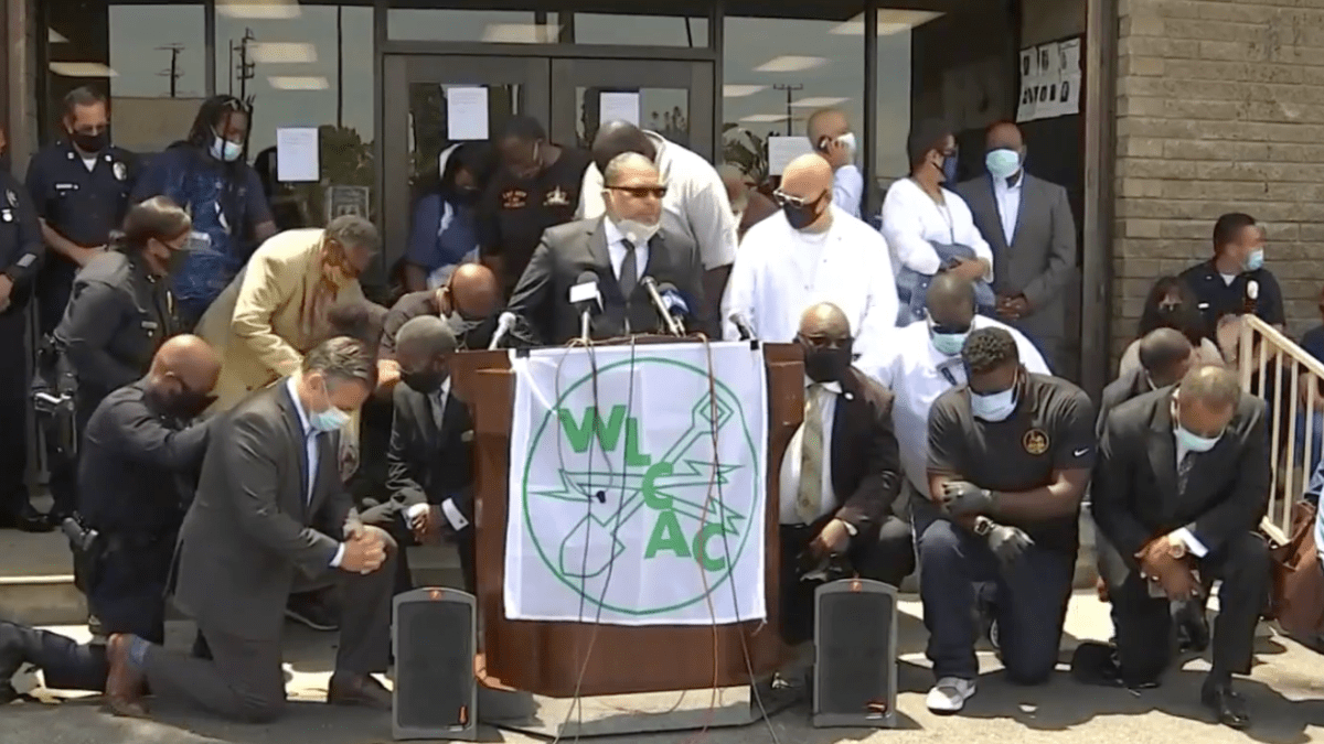 1965, 1992, 2020: Officers and Citizens in Watts Take a Knee to Stop ...