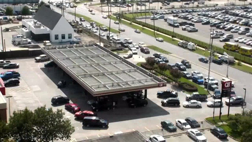 Video Shows Time-Lapse of Long Gas Station Lines – NBC Los Angeles