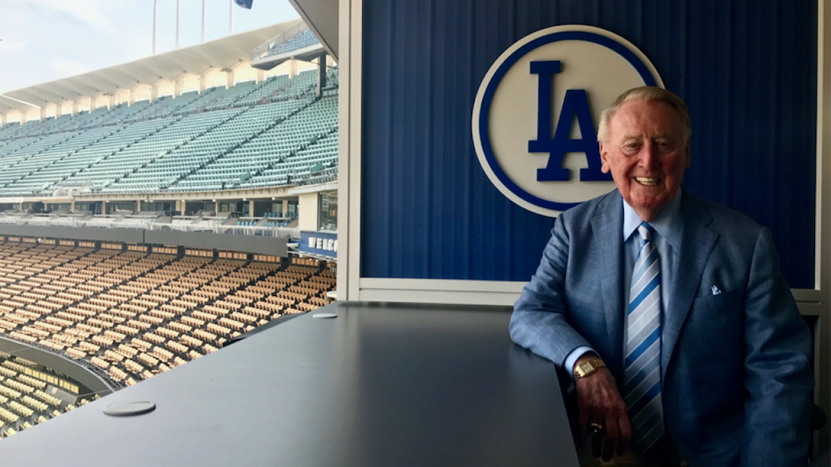 Vin Scully at Home Recovering After Being Hospitalized for a Fall – NBC ...