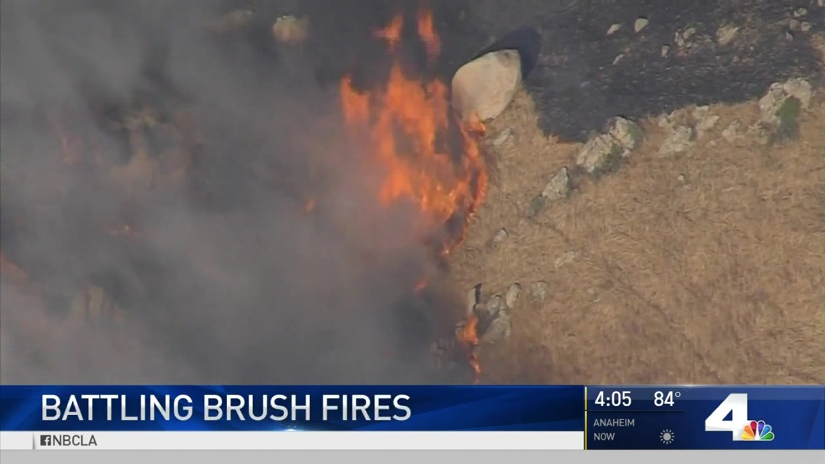 Weekend of Fires Damages Inland Empire Homes – NBC Los Angeles