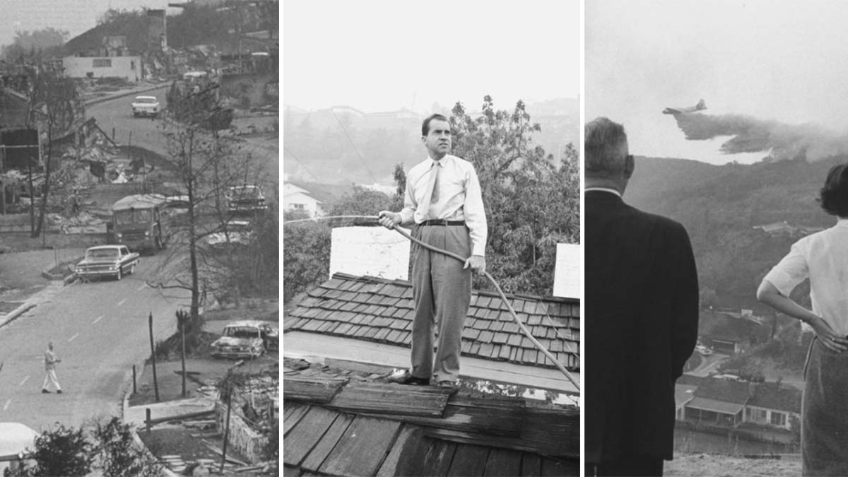 Photos: Scenes From the November 1961 Bel Air Fire Disaster – NBC Los ...