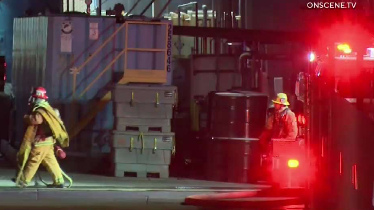 Evacuations Ordered Due to Chemical Fire at Brea Aerospace ...