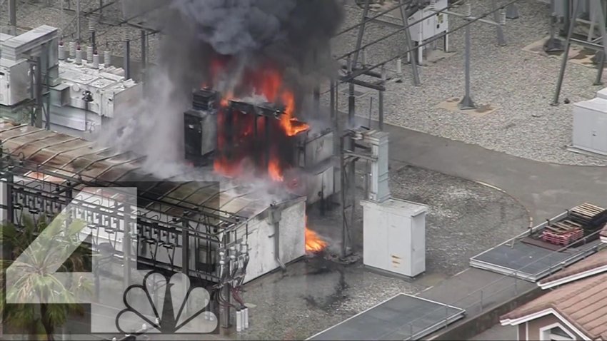power substation explosion