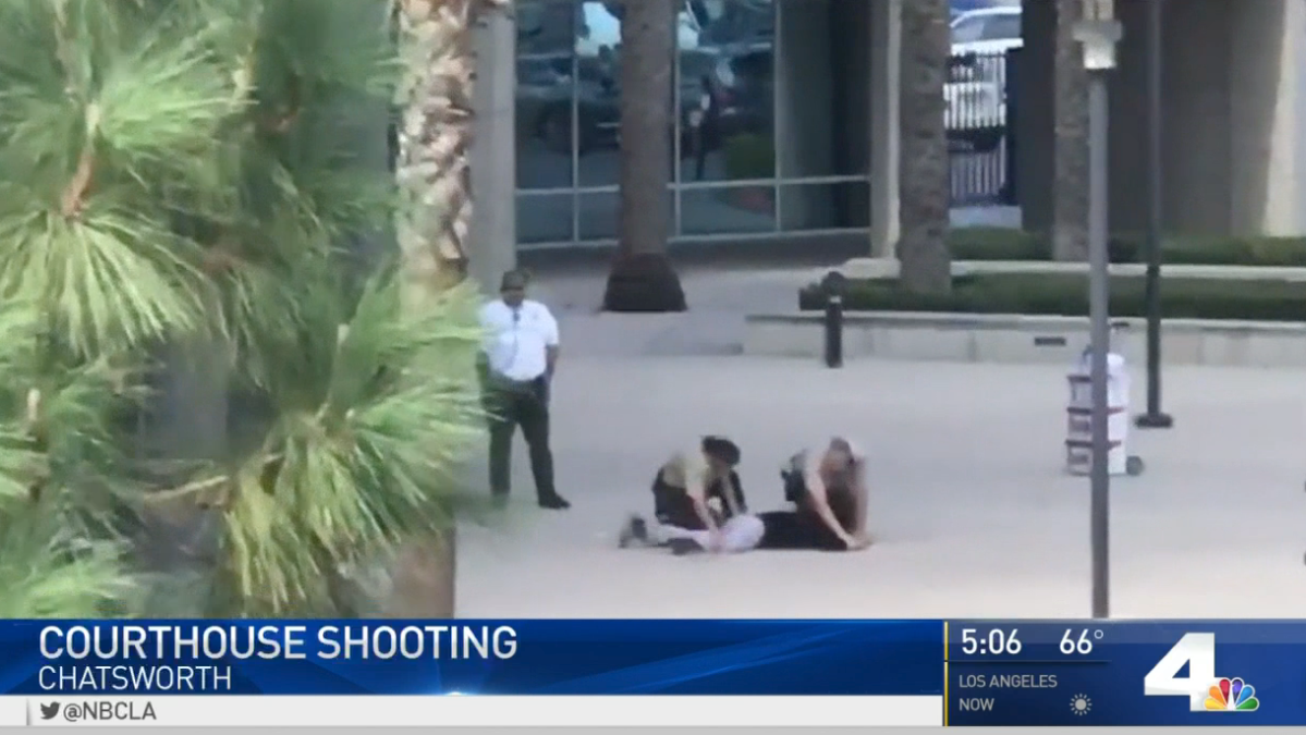 Fatal Shooting Outside Chatsworth Courthouse – NBC Los Angeles