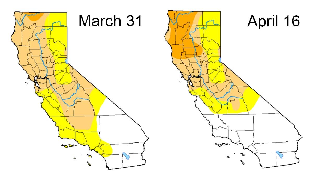 Wave of Spring Storms Wipes Out Drought in All of Southern California ...