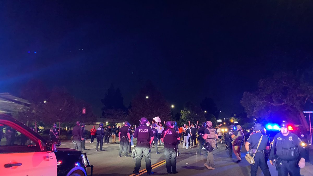 9 Arrested in Fontana Protest Over George Floyd Death – NBC Los Angeles