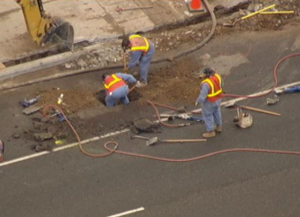 Gas Line Rupture Closes Lanes on PCH – NBC Los Angeles