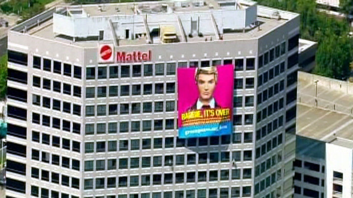 Greenpeace Dolls Up Mattel Building in El Segundo – NBC Los Angeles