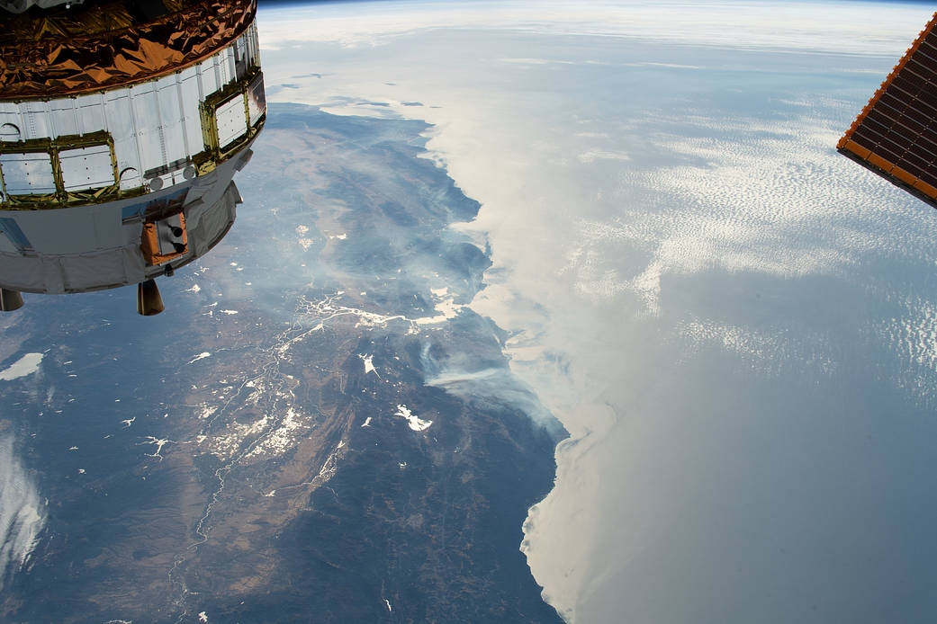 Smoke And Fire From Space Wildfire Images From Nasa Satellites Nbc