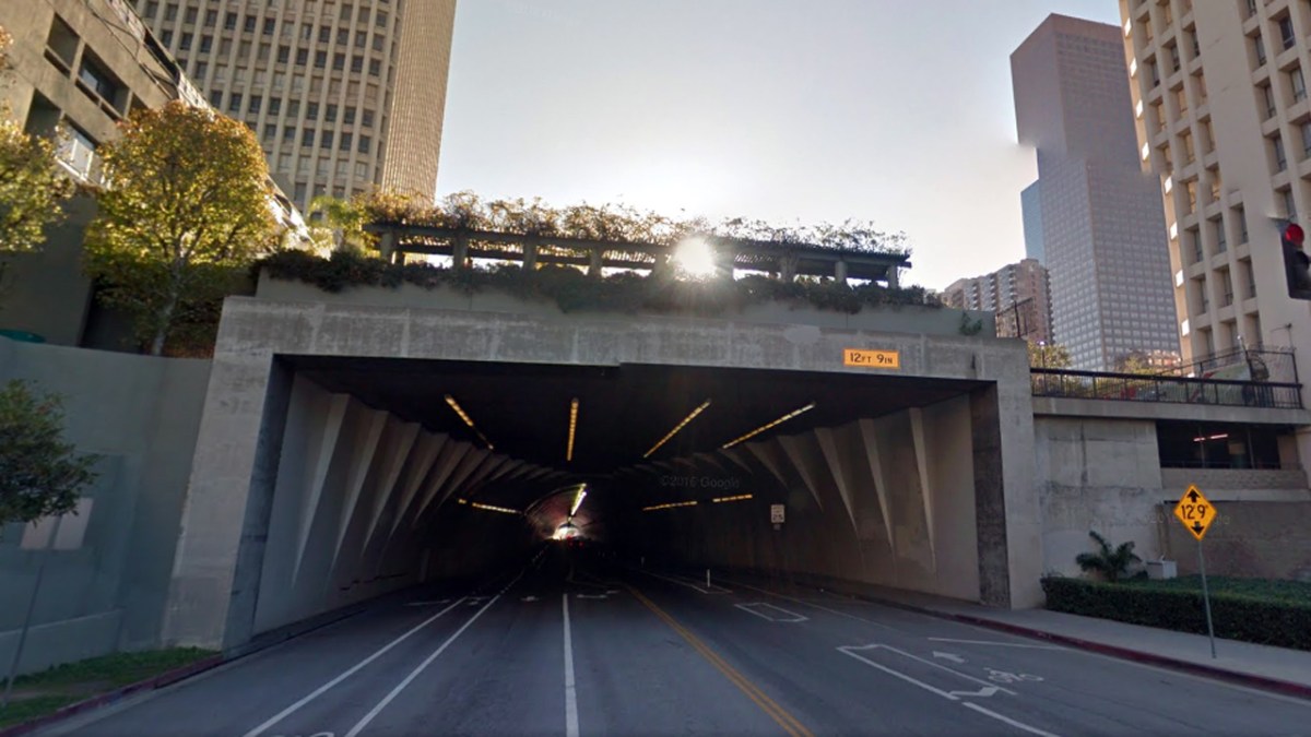 Falling Tiles in Famed Downtown Los Angeles Tunnel Prompt Closure for ...