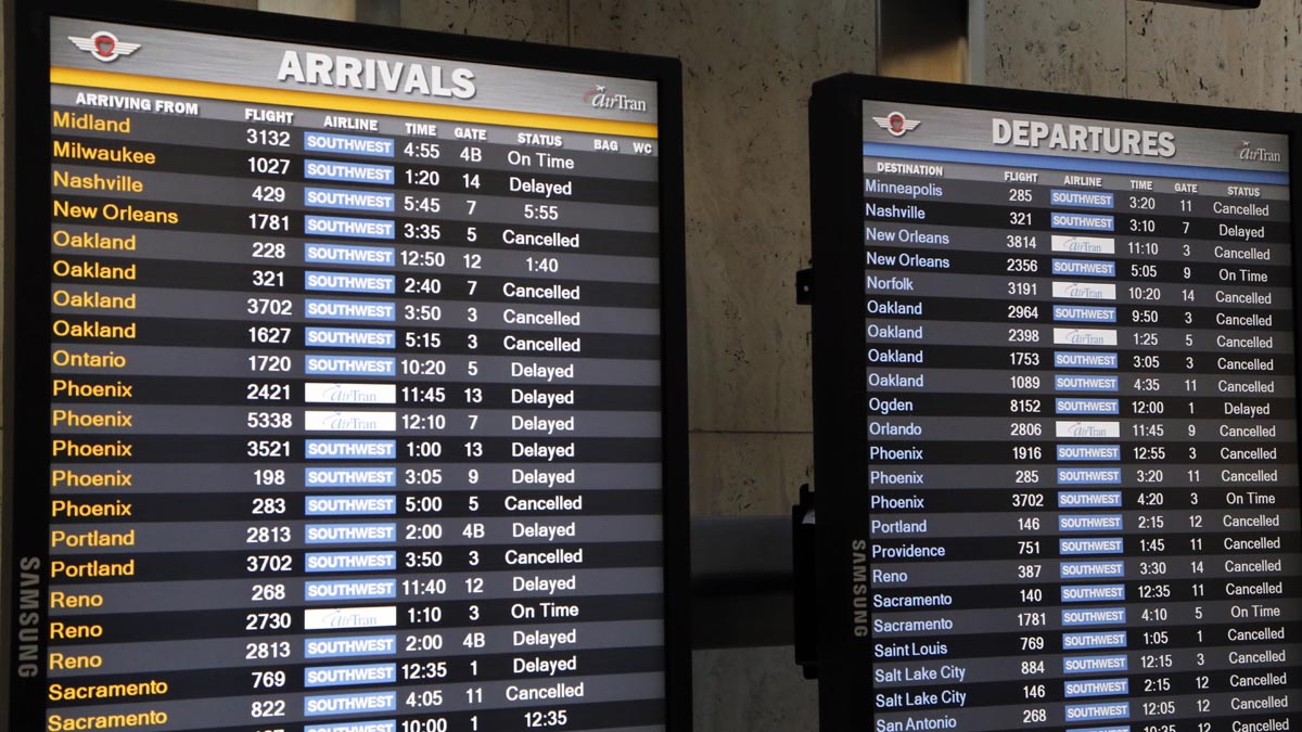 Ground stop lifted for incoming flights to LAX – NBC Los Angeles