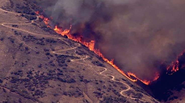 Evacuations Lifted in Yucaipa Fire – NBC Los Angeles