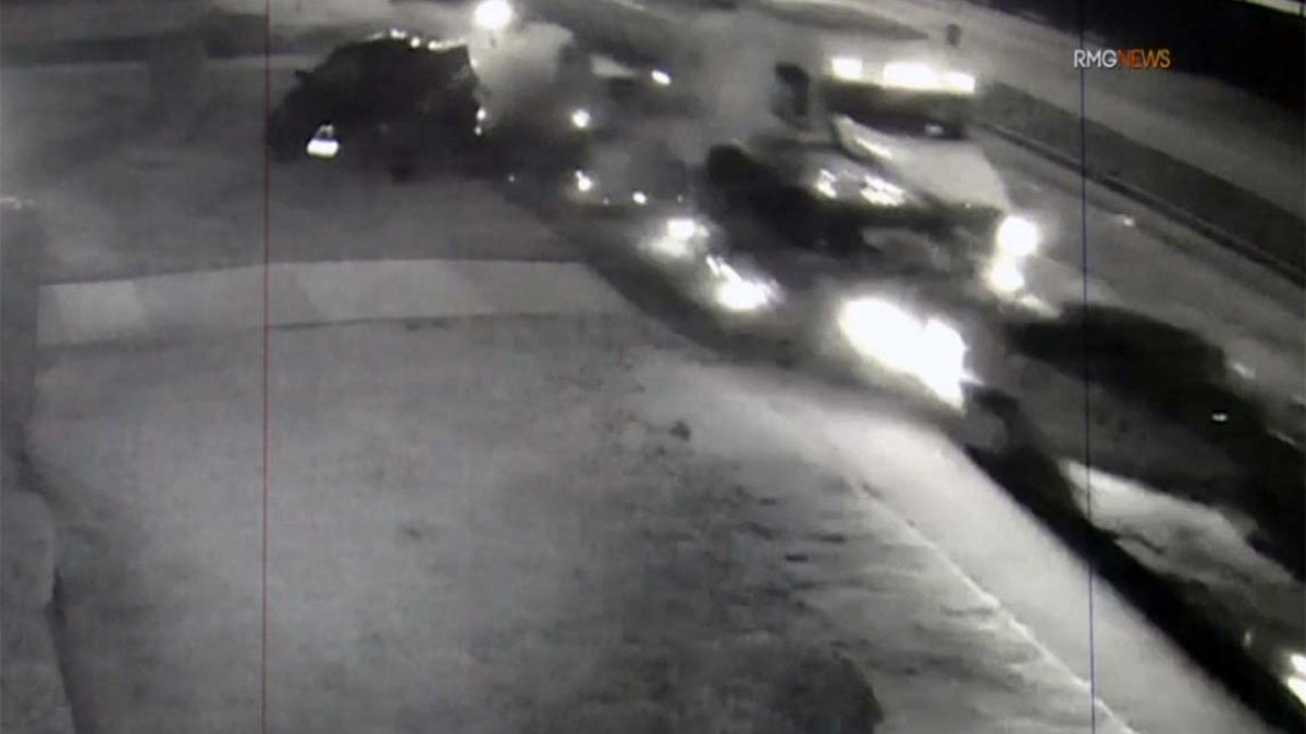 Watch: Runaway Milk Tanker Demolishes a Row of Parked Cars – NBC Los ...