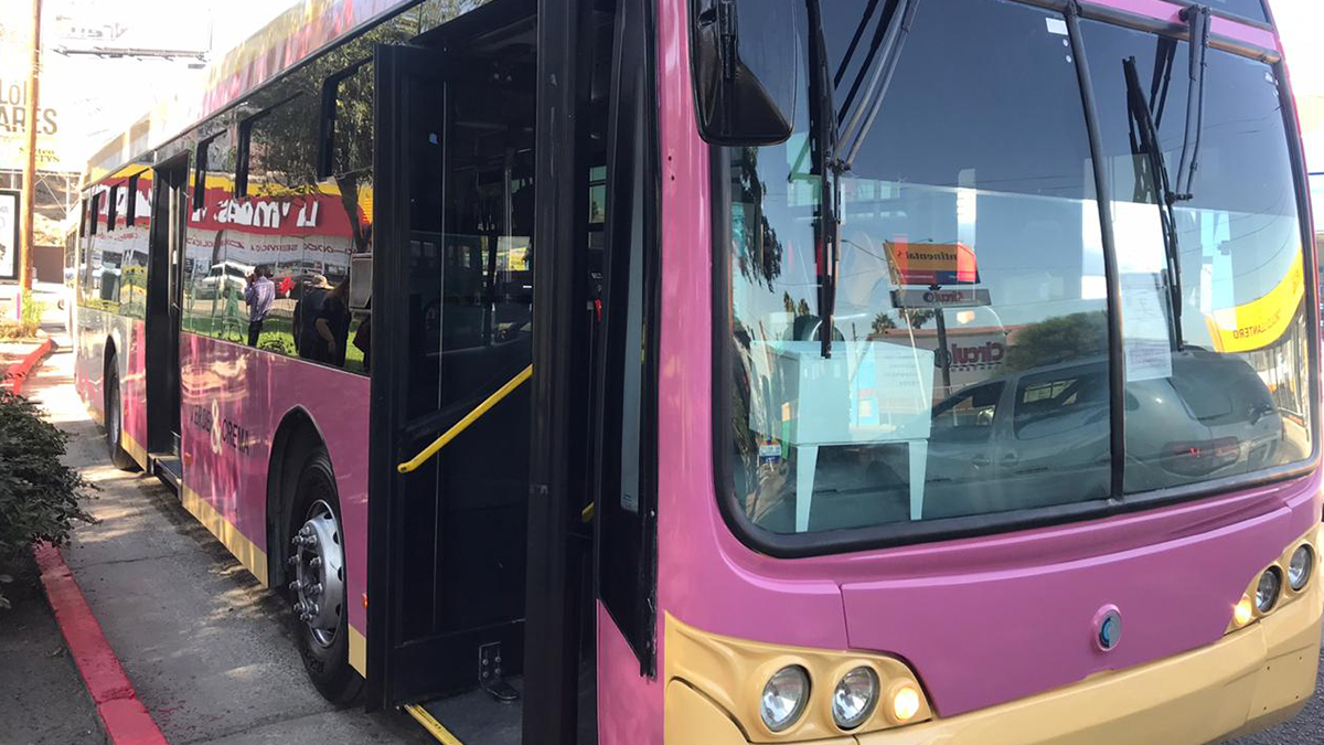 Pink Buses Give Women Safer Rides in Tijuana – NBC Los Angeles