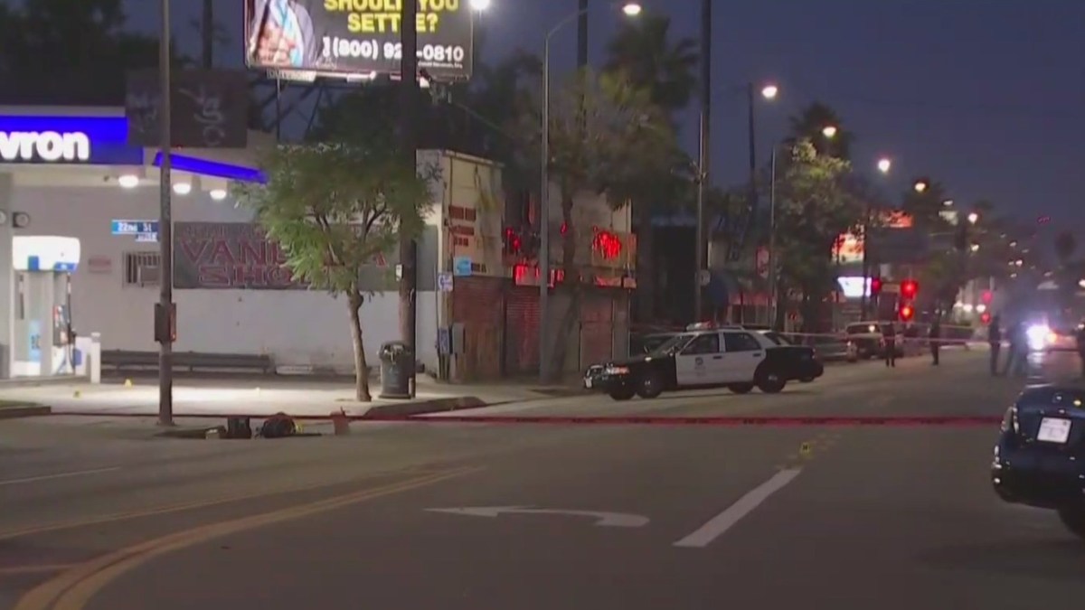 One Hospitalized in Gas Station Police Shootout Near Downtown LA – NBC ...