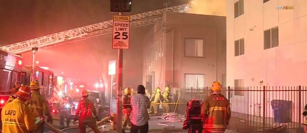 Greater Alarm Fire Burns in Apartment Building in Historic South ...