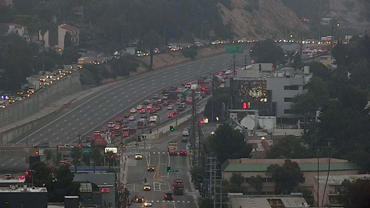 101 Freeway Reopens After Morning Closure in Cahuenga Pass – NBC Los ...
