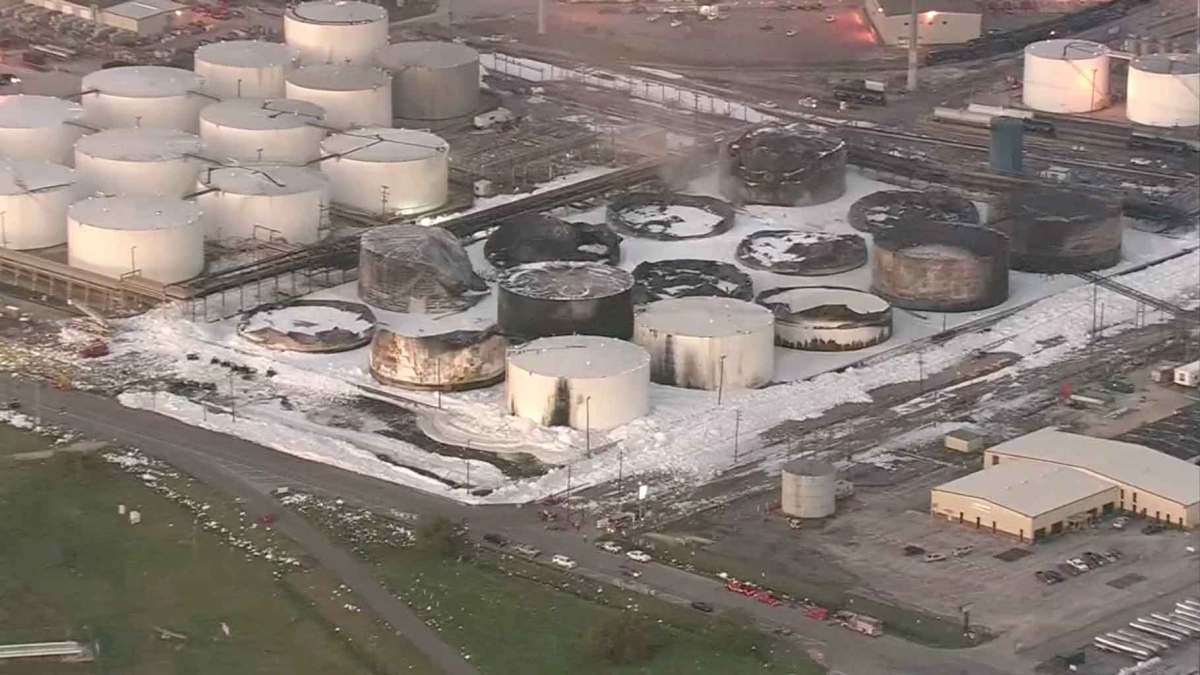 Fire at Southeast Texas Petrochemicals Storage Facility Extinguished ...