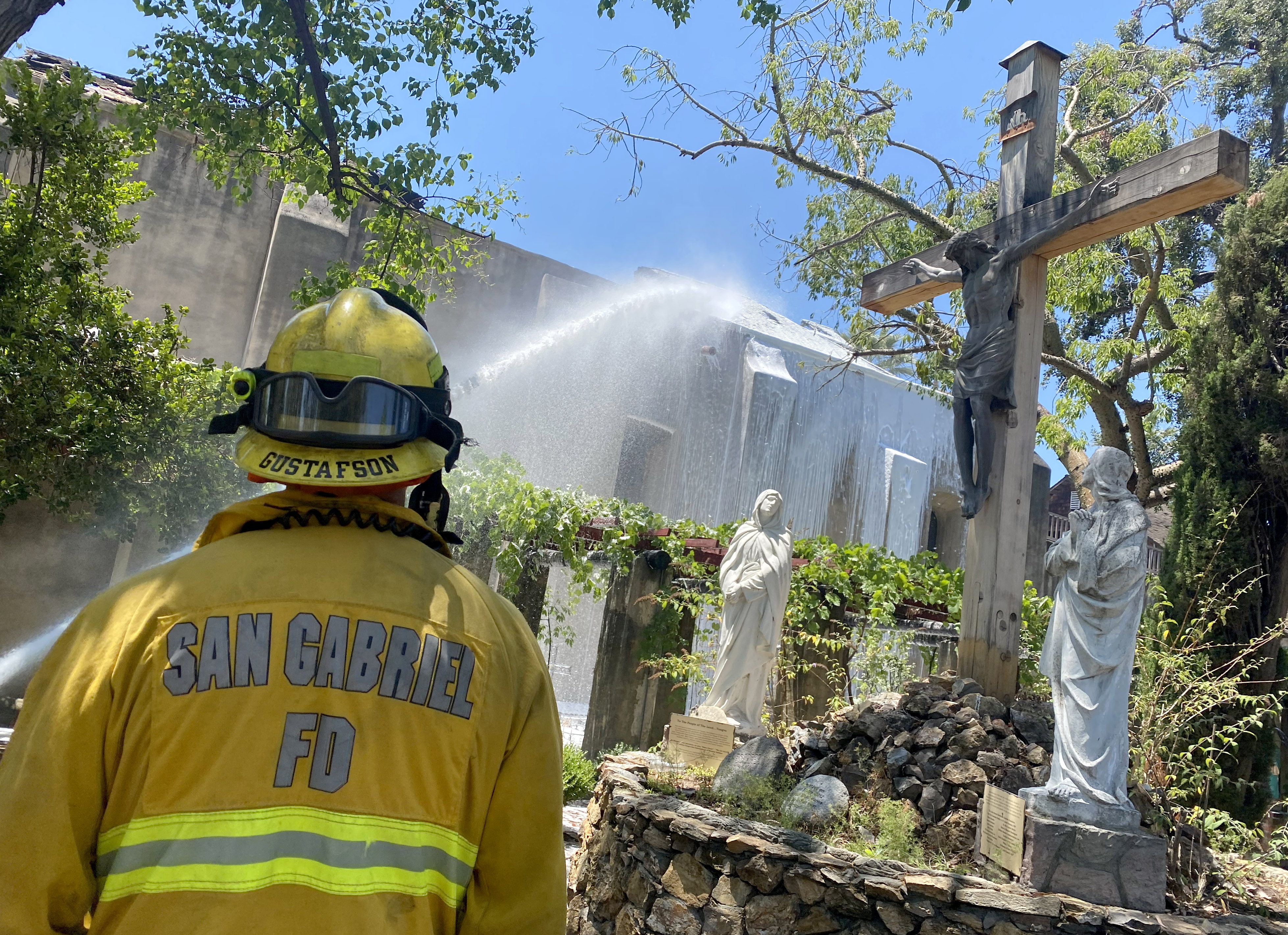 Photos: The Aftermath of an Early Morning Fire at the Historic San ...