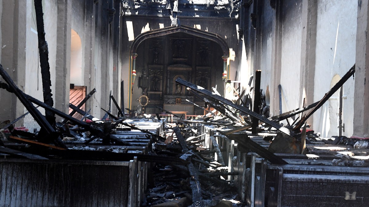 Photos: The Aftermath of an Early Morning Fire at the Historic San ...