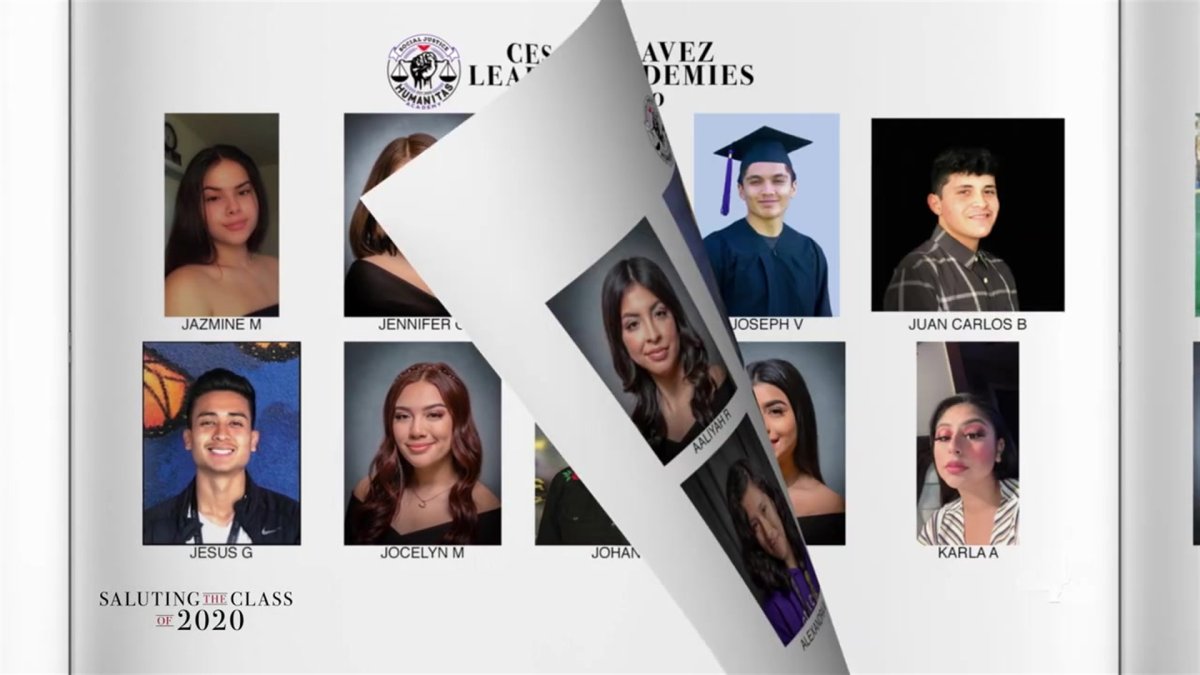 Saluting the Class of 2020 — Cesar E. Chavez Learning Academies – NBC ...