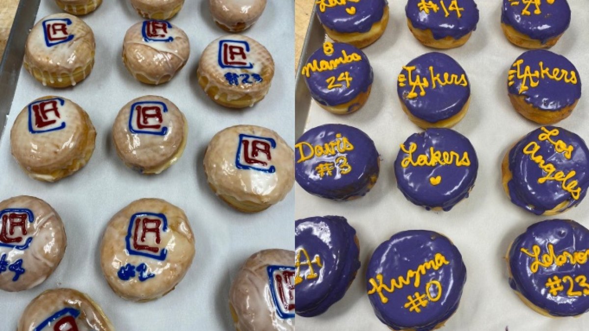 Basketball Doughnuts Return to Trejo’s – NBC Los Angeles
