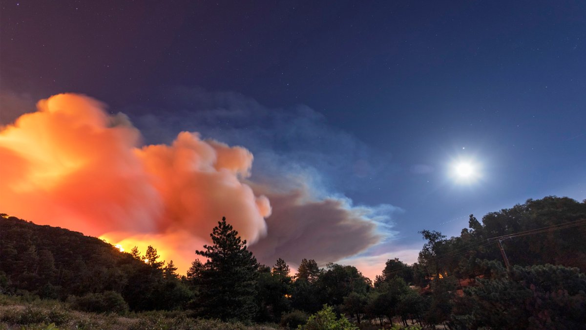 One Firefighter Injured, 12 Buildings Destroyed in Apple Fire – NBC Los ...