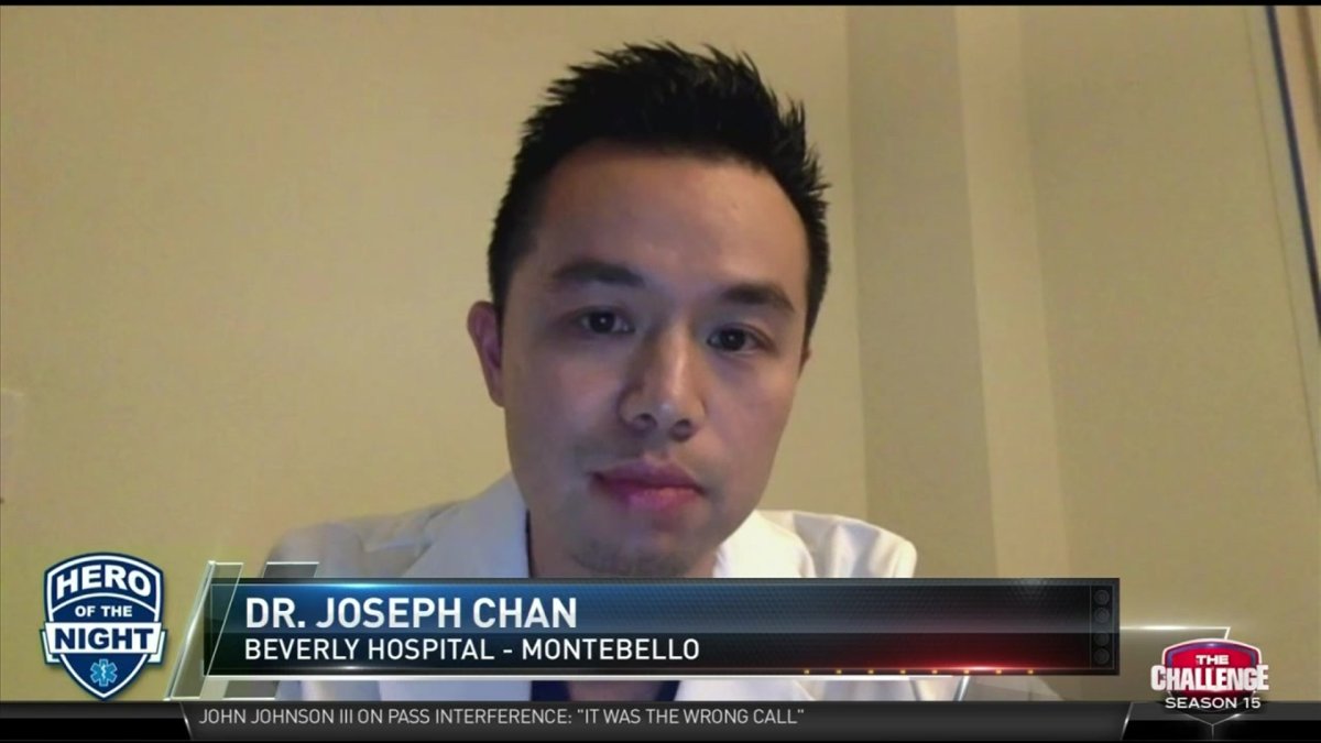 Challenge Hero of the Night – Dr. Joseph Chan – NBC Los Angeles